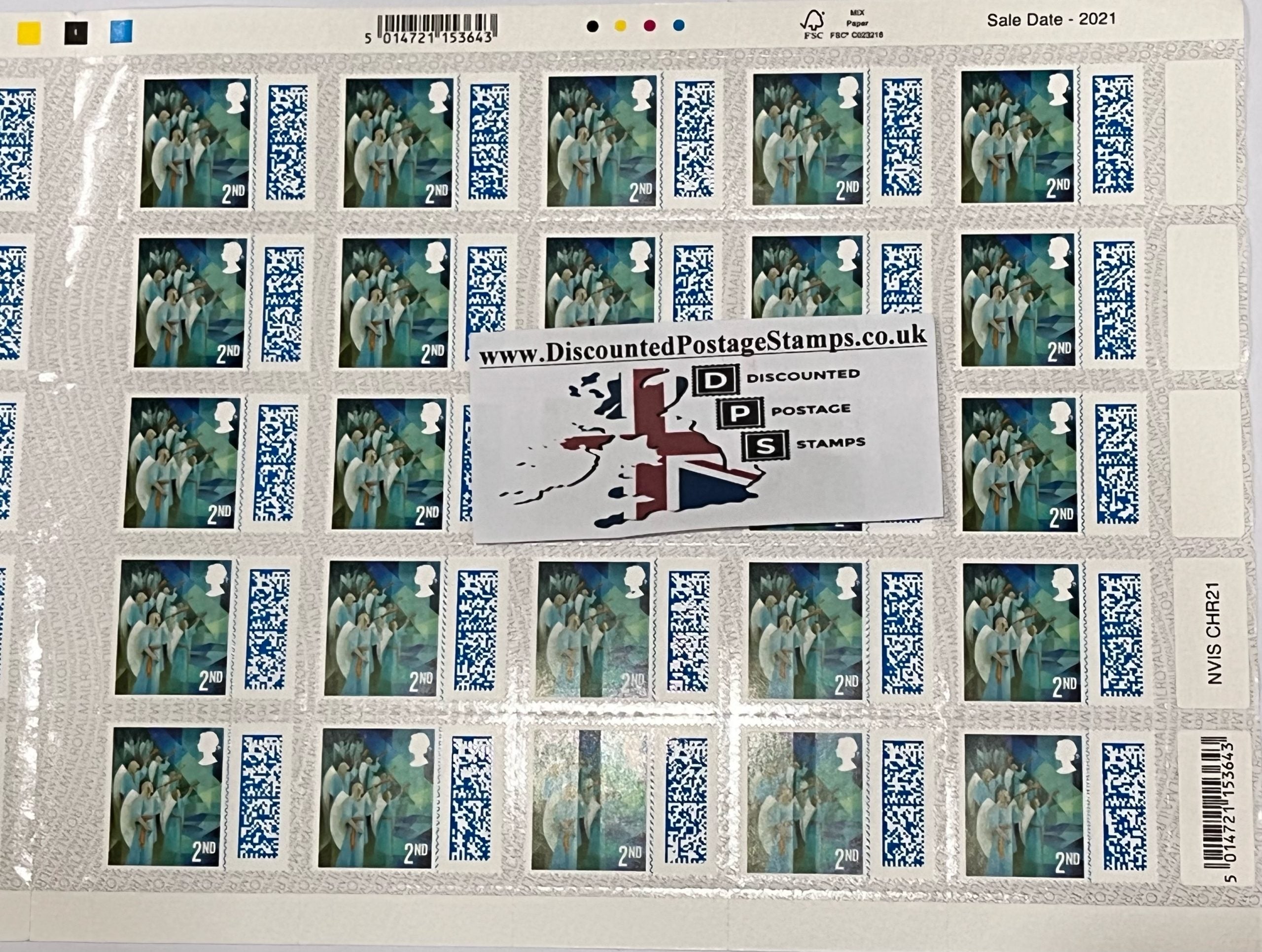 2nd Class Stamps – Discounted Postage Stamps