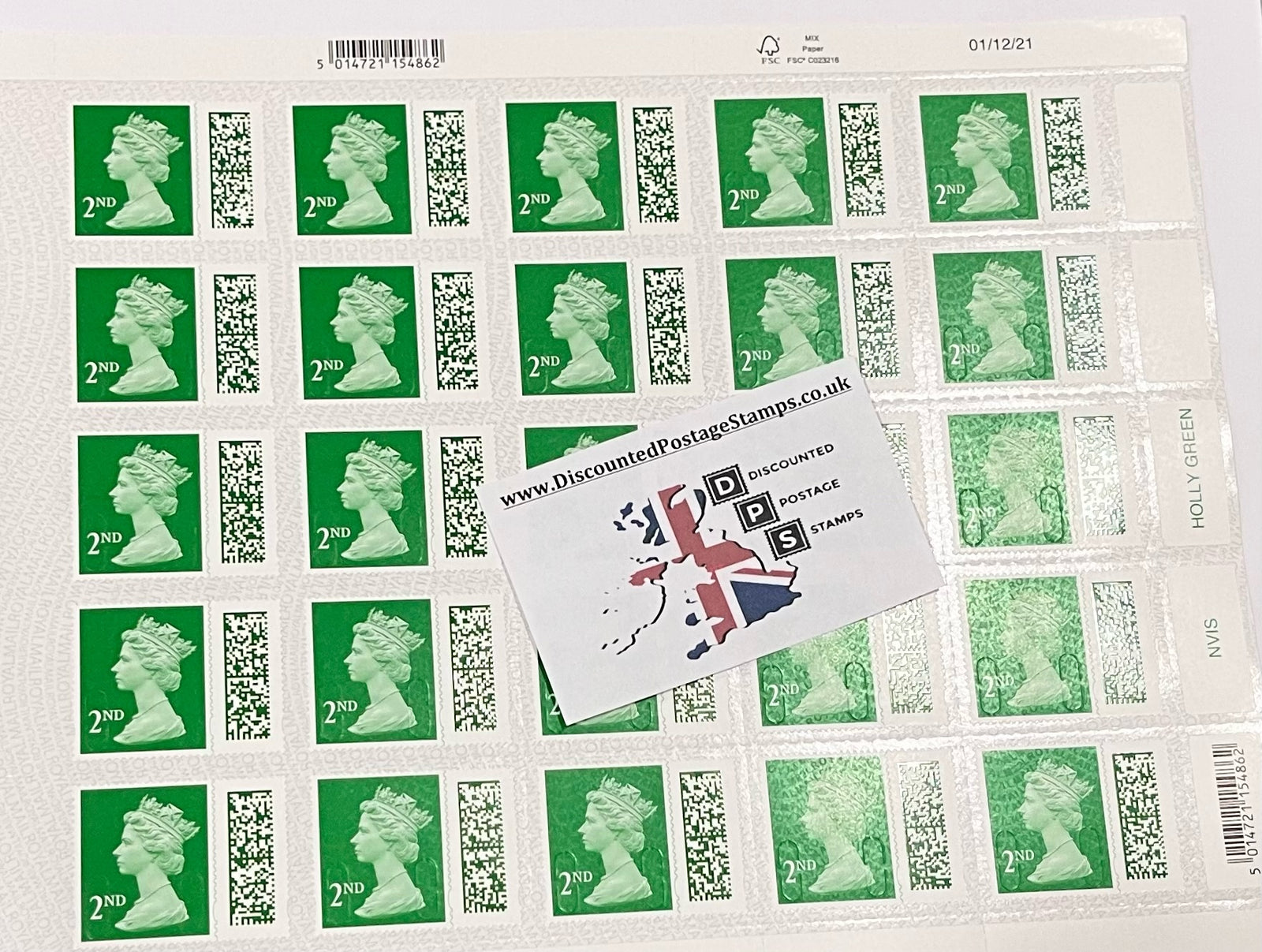 2nd Class Stamps – Discounted Postage Stamps